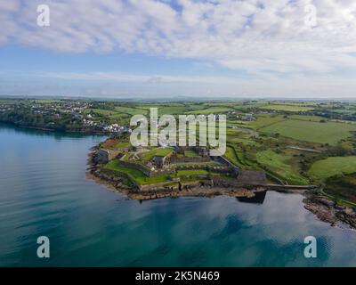 Kinsale, Ireland - 16 05 2022: Charles Fort is a massive star-shaped ...