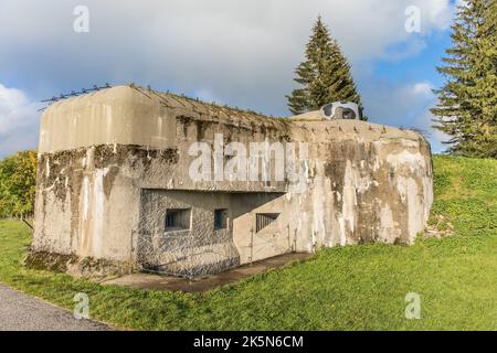 CZECH REPUBLIC, Orlicke Hory - September 26, 2022: Czech war bunker ...