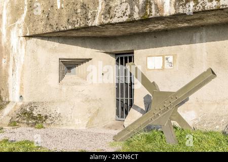CZECH REPUBLIC, Orlicke Hory - September 26, 2022: Czech war bunker ...