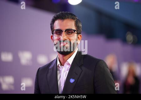 Bally Gill attending the European premiere of Allelujah during the BFI ...