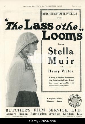 STELLA MUIR and HENRY VICTOR in THE HEART OF A ROSE 1919 director JACK ...