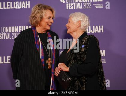Judi Dench attending the Allelujah Premiere as part of the 66th BFI ...