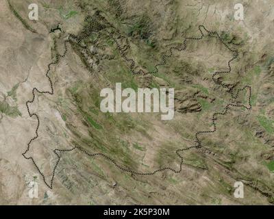 Kermanshah, province of Iran. High resolution satellite map. Locations ...
