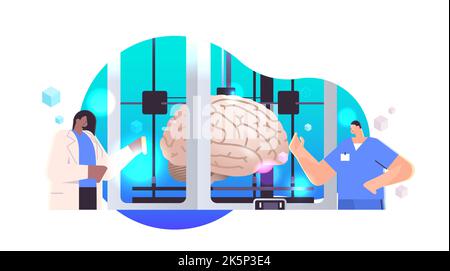 researchers prints brain model on 3d bio printer medical printing of ...
