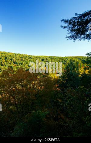 Mohican Gorge Overlook, Mohican State Park, Ohio Stock Photo - Alamy