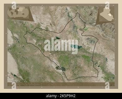 Wasit, province of Iraq. High resolution satellite map Stock Photo - Alamy