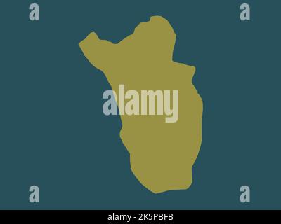 Kilkenny, county of Ireland. Solid color shape. Locations and names of ...