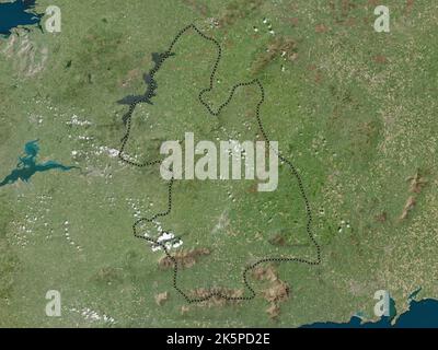 Tipperary, county of Ireland. Low resolution satellite map. Locations ...