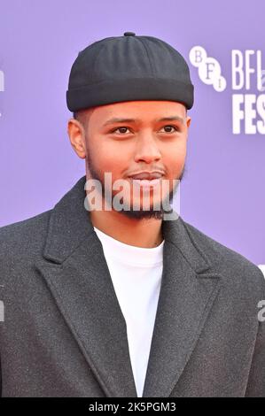 Matthias Schweighofer and Elmi Rashid Elmi attend the film premiere for ...