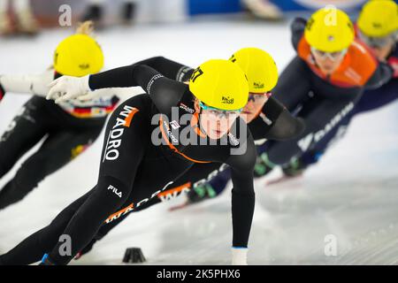 HEERENVEEN, NETHERLANDS - OCTOBER 9: Gioya Lancee, The Netherlands ...
