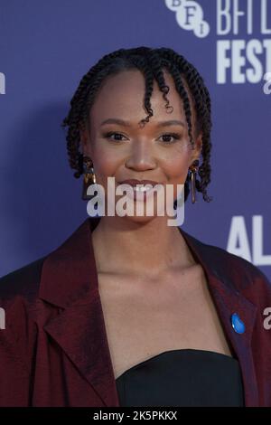 Jesse Akele attending the Allelujah Premiere as part of the 66th BFI ...