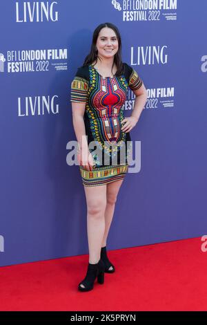 Alison Harris attends 'Living' premiere at the 66th BFI London Film ...