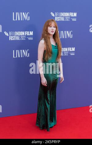 Delaney Conway attending the Living Premiere as part of the 66th BFI ...