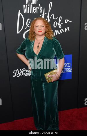 Miranda Cromwell attends the Death of a Salesman Broadway opening night ...