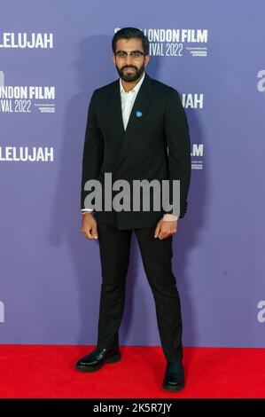 Bally Gill attending the European premiere of Allelujah during the BFI ...