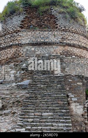 The Amluk dara stupa buddhist place believed to be built in the 2nd-9th ...