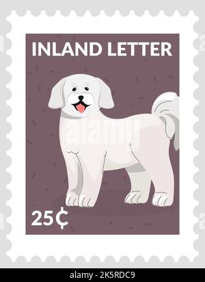 Inland letter, postal card for envelope marks Stock Vector Image & Art ...