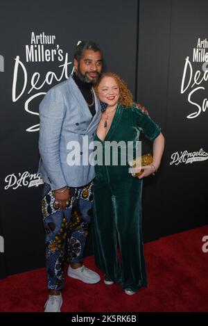 Miranda Cromwell attends the Death of a Salesman Broadway opening night ...