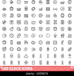 Duration line icons collection. Length, Span, Period, Term, Timeframe ...