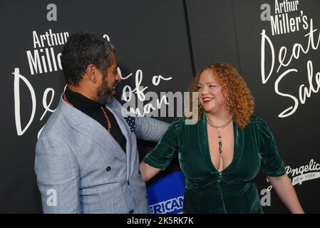 Miranda Cromwell attends the Death of a Salesman Broadway opening night ...