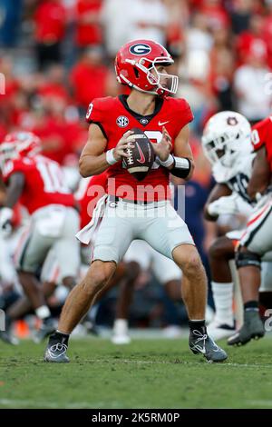 Georgia quarterback Stetson Bennett (13) during the second half of an ...
