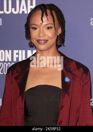 Jesse Akele attending the Allelujah Premiere as part of the 66th BFI ...