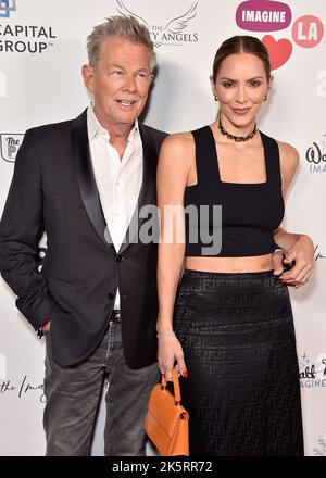 David Foster and Katharine McPhee walking the red carpet at The 7th ...