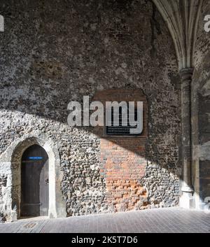 The Great Gateway of the Monastery. Last remaining building, except for ...