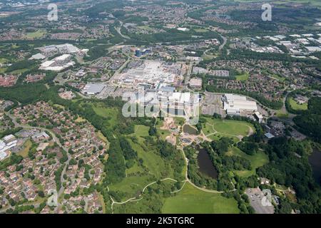 The town centre, shopping centre and New Town, Telford, Shropshire ...