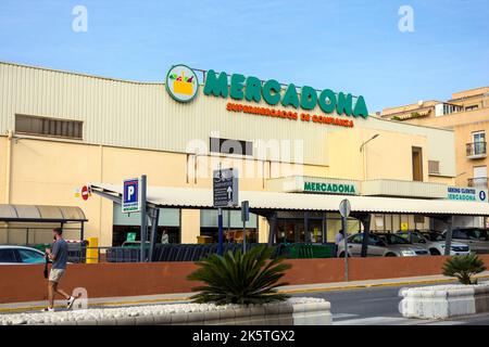 Mercadona Supermarket in Albox, Almanzora Valley, Almeria province ...