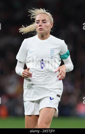 LONDON, ENGLAND - Alex Greenwood of Manchester City WFC with Trophy ...