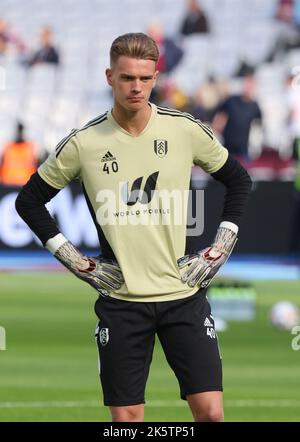 London ENGLAND - October 09:Fulham's Harrison Reed during English ...
