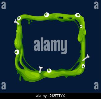 Mucus Monster- A Cartoon Illustration of a Mucus Monster Stock Vector ...