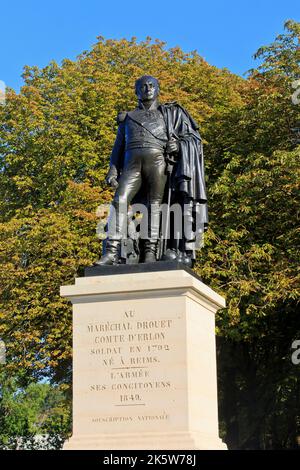 Monument to Jean-Baptiste Drouet, Comte d'Erlon (1765- 1844), Marshal ...