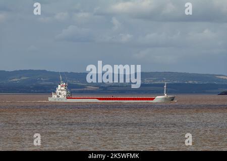 Coastal vessel Drait heading into port Stock Photo - Alamy