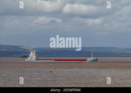 Coastal vessel Drait heading into port Stock Photo - Alamy