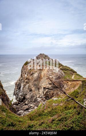 Rugged shore line of Northern California Stock Photo - Alamy