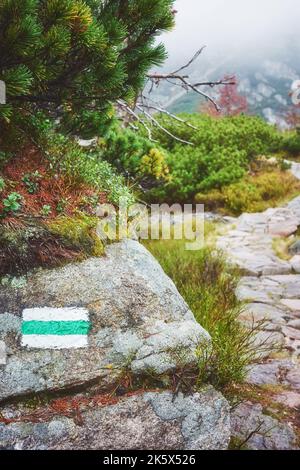 Hike in autumn mountains Stock Photo - Alamy