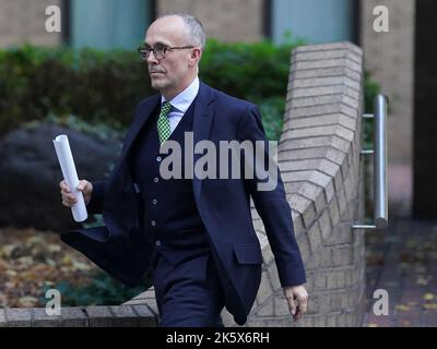 Michael Van Erp leaving Southwark Crown Court in London. Paul Lyon ...