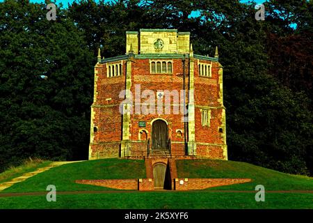 medieval Red Mount, Pilgrims' Chapel, Kings Lynn, Norfolk, England, UK ...