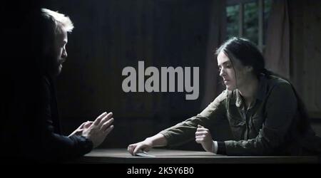 AMONG THE LIVING, from left: Dean Michael Gregory, Melissa Worsey, 2022 ...