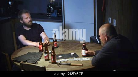 AMONG THE LIVING, from left: Dean Michael Gregory, Melissa Worsey, 2022 ...