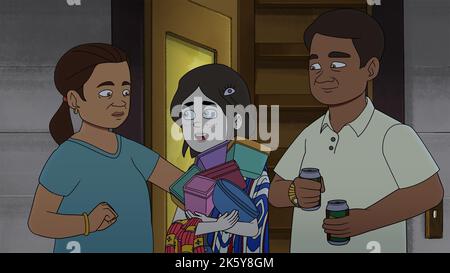 LITTLE DEMON, from left: Chrissy (voice: Lucy DeVito), Laura (voice ...