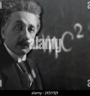 Albert Einstein, the greatest scientist of the twentieth century Stock ...