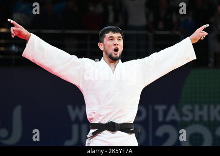 Tashkent, Uzbekistan. Credit: MATSUO. 10th Oct, 2022. Saki Niizoe (JPN ...