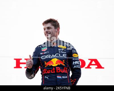 podium VERSTAPPEN Max (ned), Red Bull Racing RB21, portrait during the ...