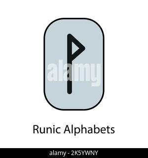 Runic Alphabets. Complete collection of Rune alphabet, futhark. Writing ...
