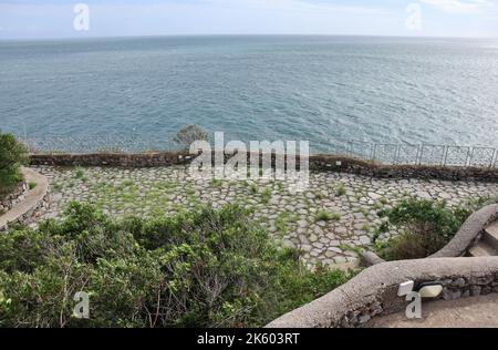 Conca dei Marini - Belvedere di Via Pistello Stock Photo - Alamy
