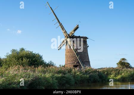 The remains of Brograve mill in North Norfolk, UK Stock Photo - Alamy