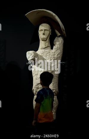 Giant statues of Monte Prama, Cabras civic and archeological museum ...